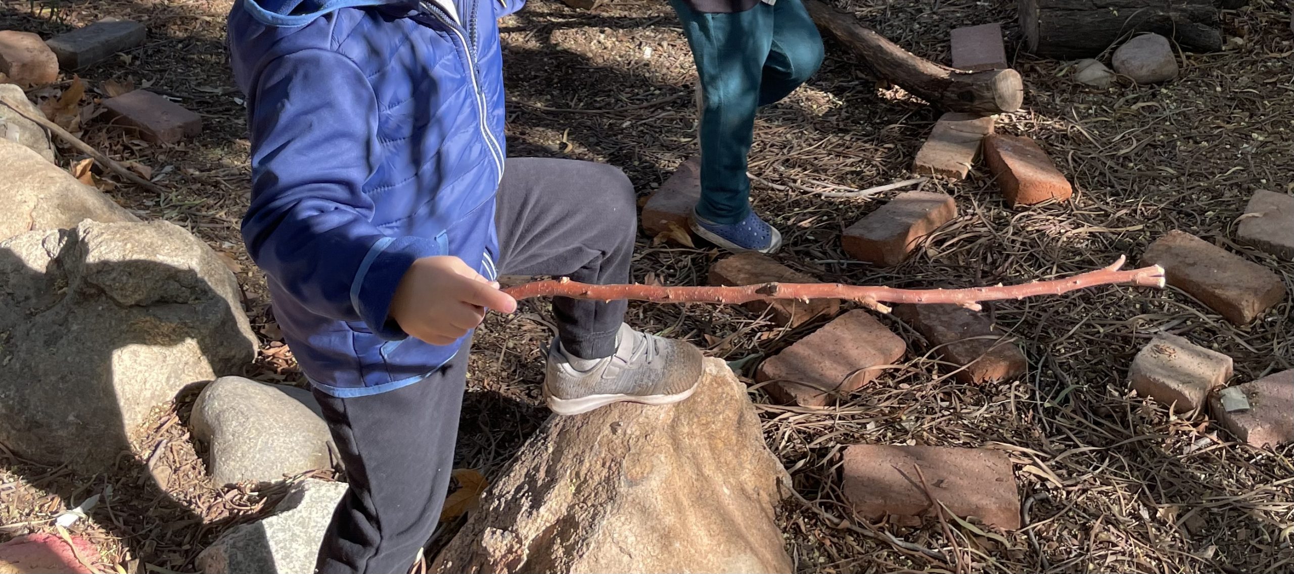 Sticks and Roughhousing - Awakening Seed School